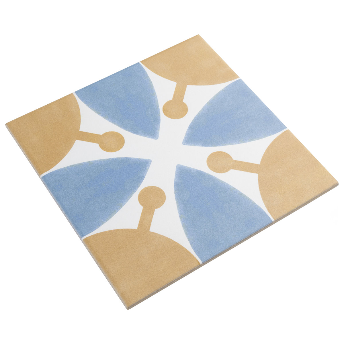 Merola Tile Revival 8" x 8" Ceramic Patterned Wall & Floor Tile ...
