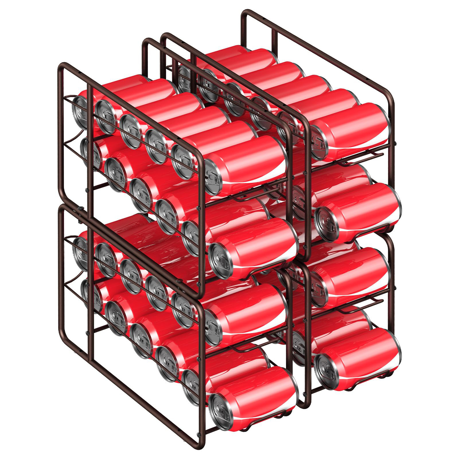 Latitude Run® Can Dispenser Rack - Stackable Can Storage Organizer For ...