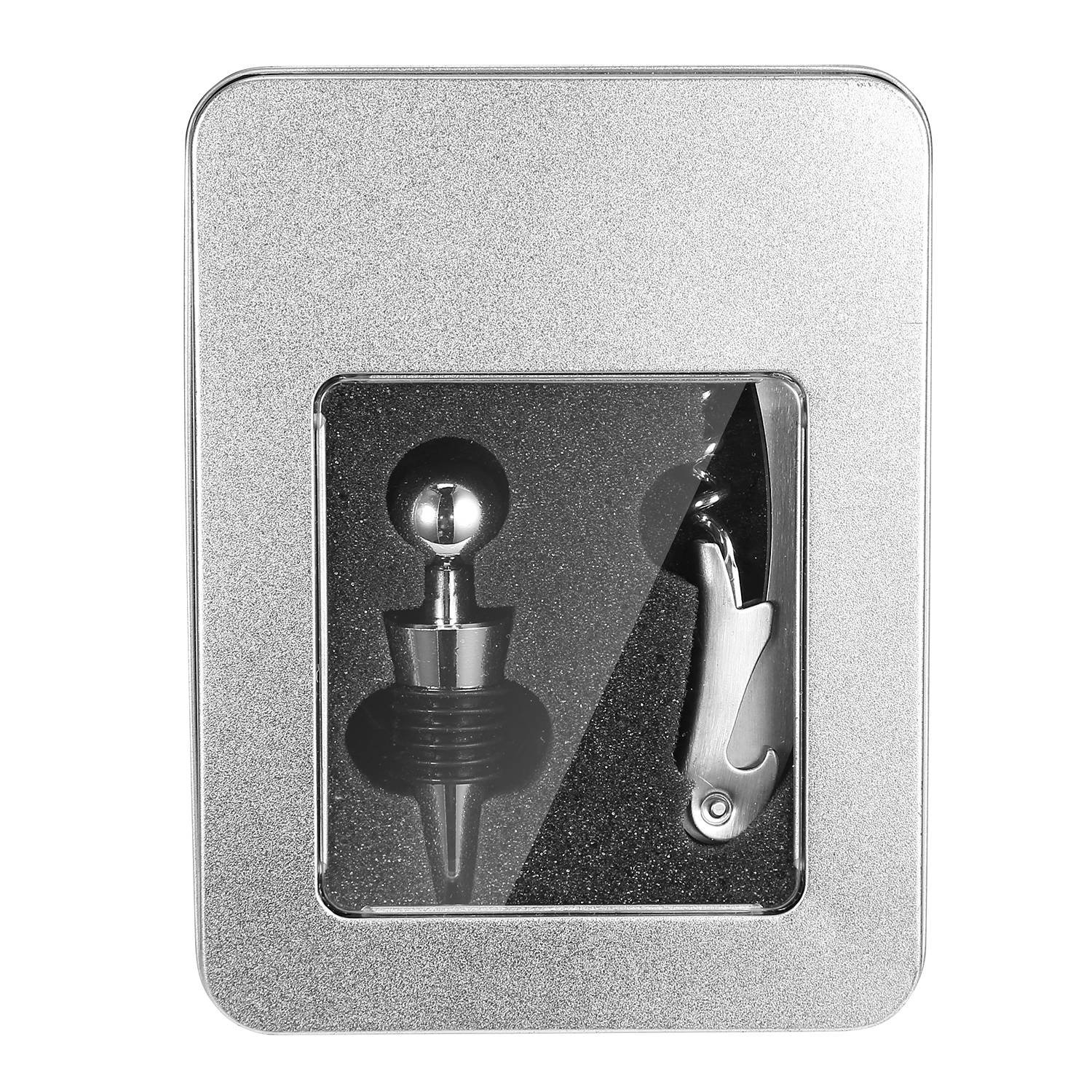 Prep & Savour Cayetana 3Pcs Corkscrew Bottle Opener Set Tool Foil ...