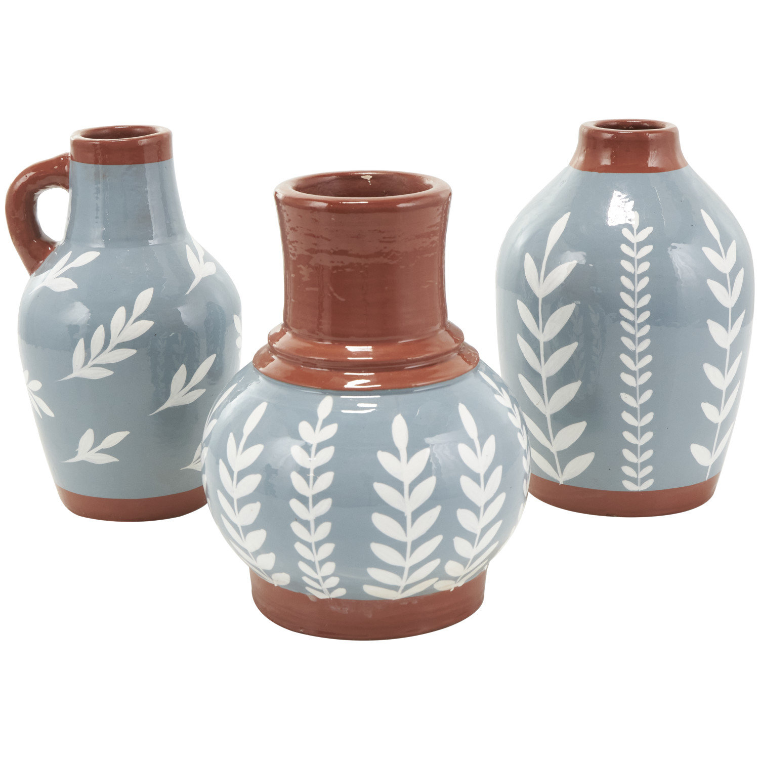 Birch Lane™ Julie 3 Piece Ceramic Table Vase Set - Wayfair Canada
