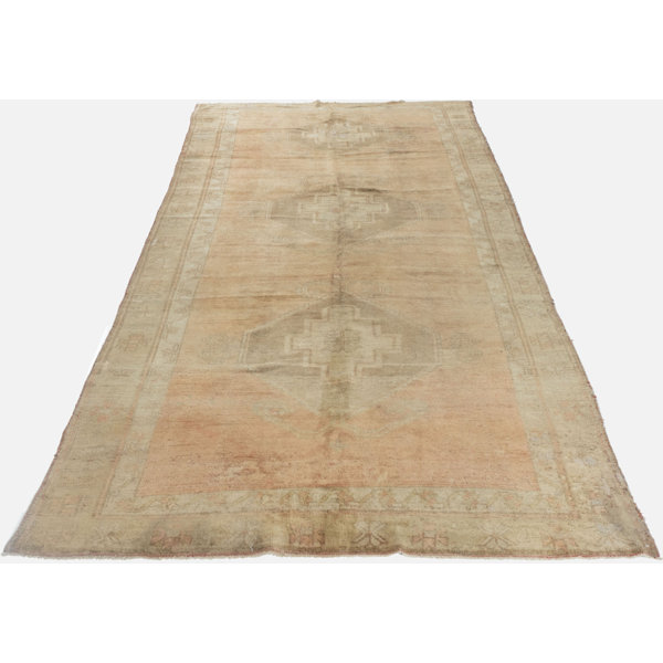 Lavender Oriental Carpets One-of-a-Kind 5'1" X 11'4" 1940s Runner Wool ...