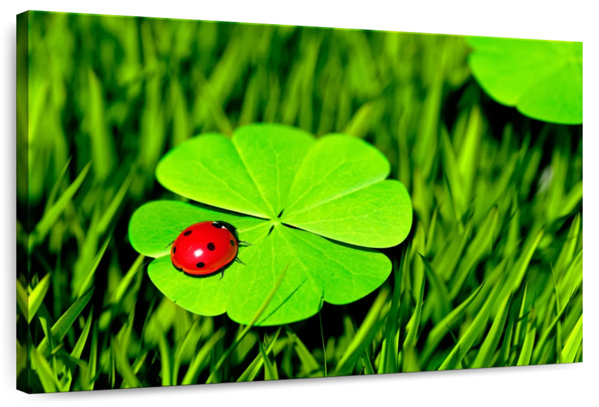 Lark Manor™ Harnek Four Leaf Clover Ladybug | Wayfair