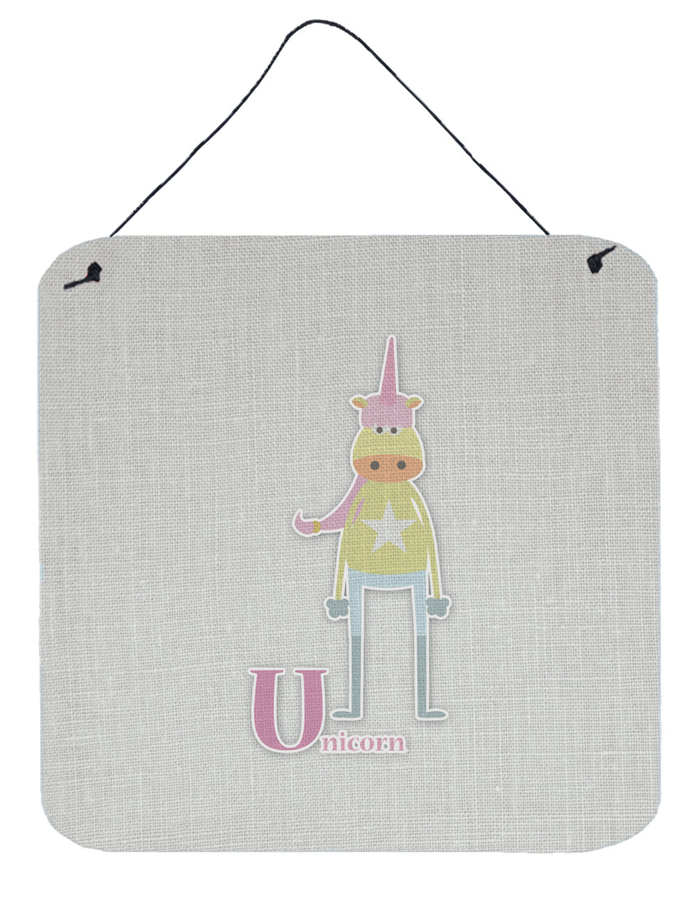 Zoomie Kids U for Unicorn Monogram | Wayfair