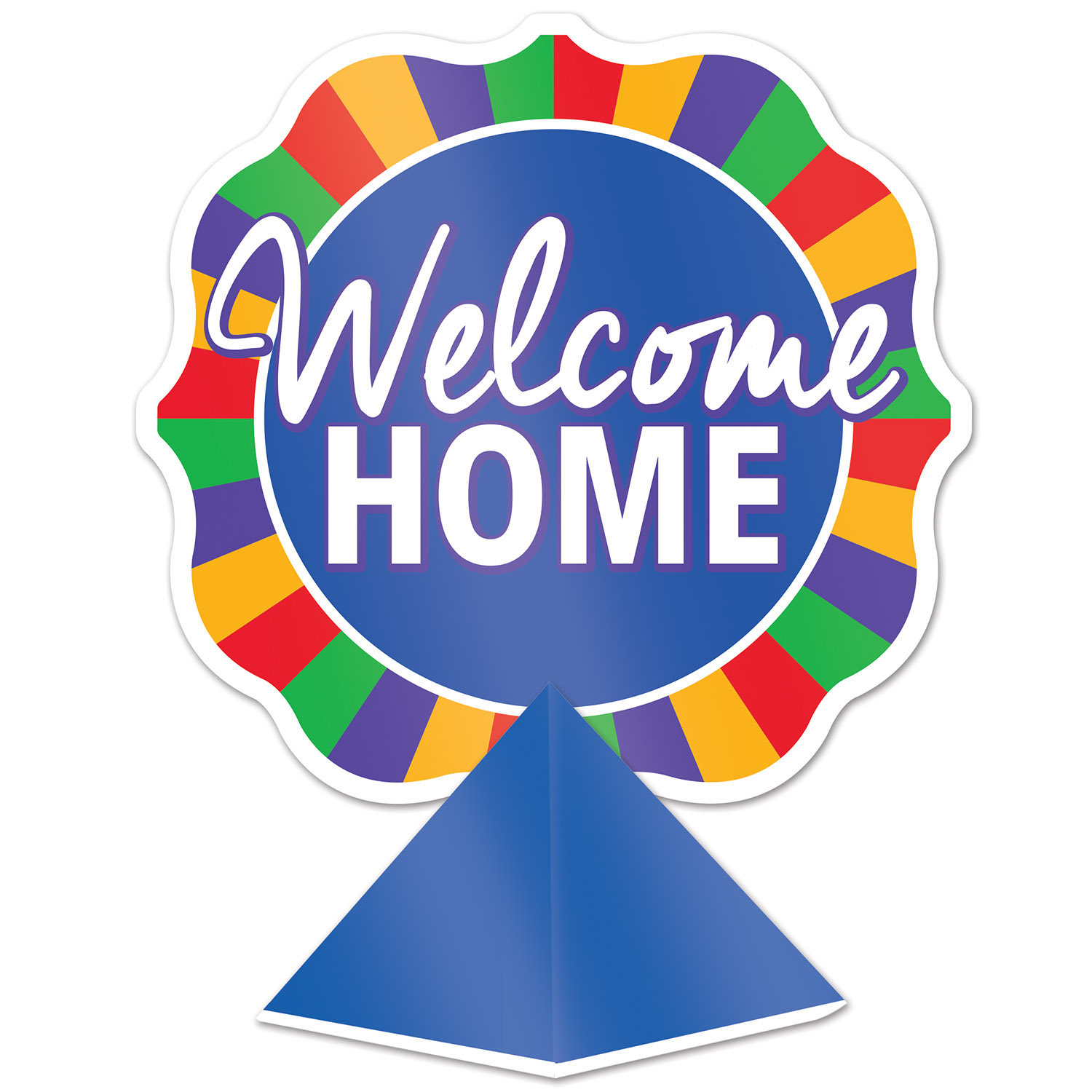 Bungalow Rose 3-D Foil Welcome Home Centerpiece | Wayfair