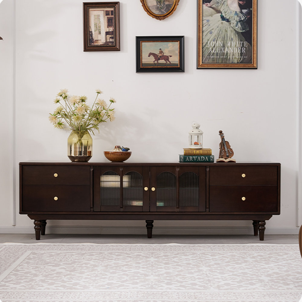 moonlight design French style light luxury retro style TV stand | Wayfair