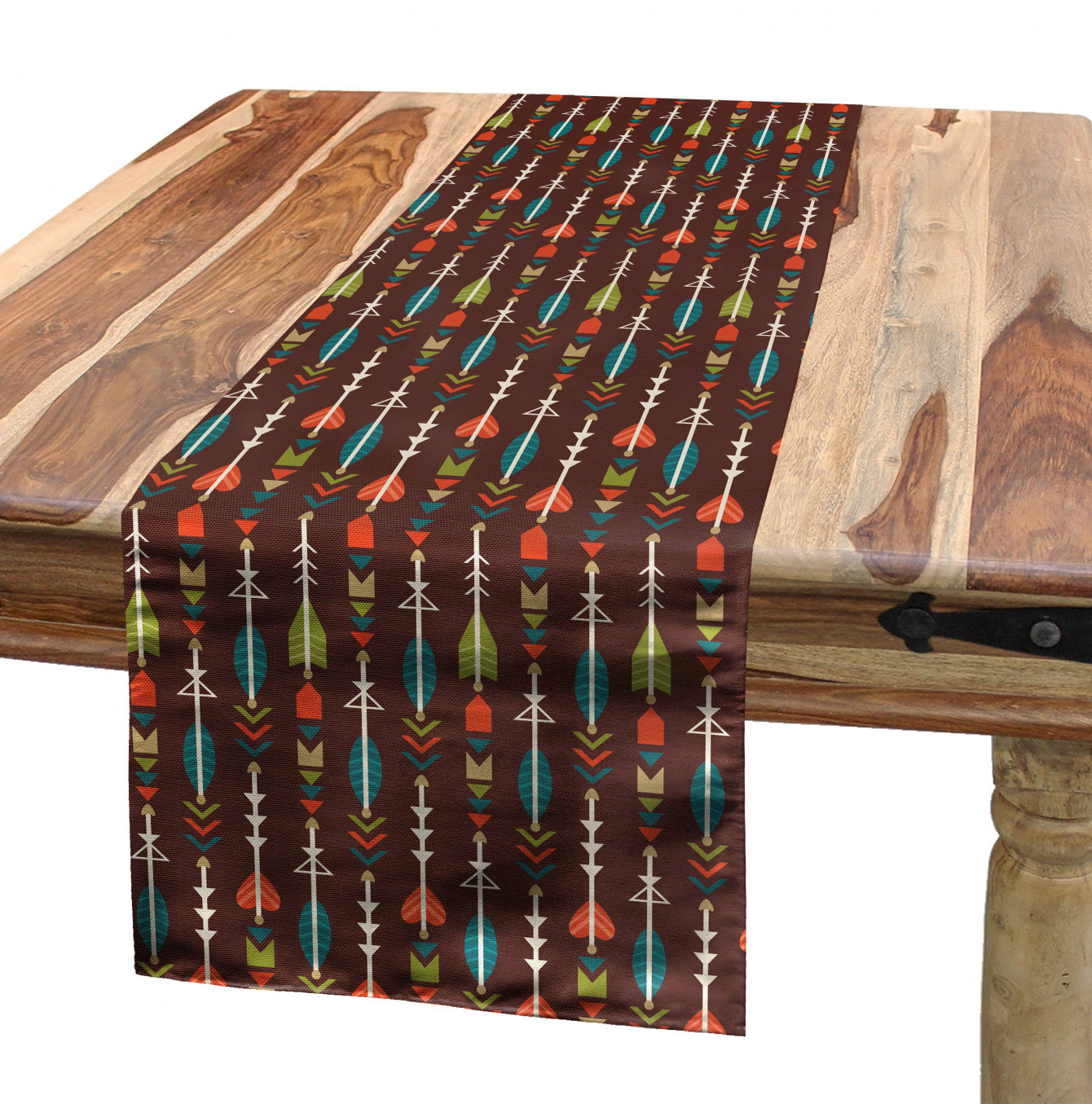 East Urban Home Arrow Table Runner | Wayfair