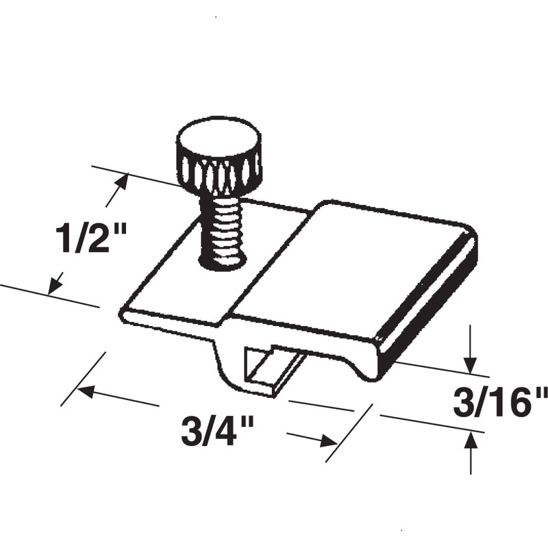 Prime-Line Storm Door Panel Clips | Wayfair
