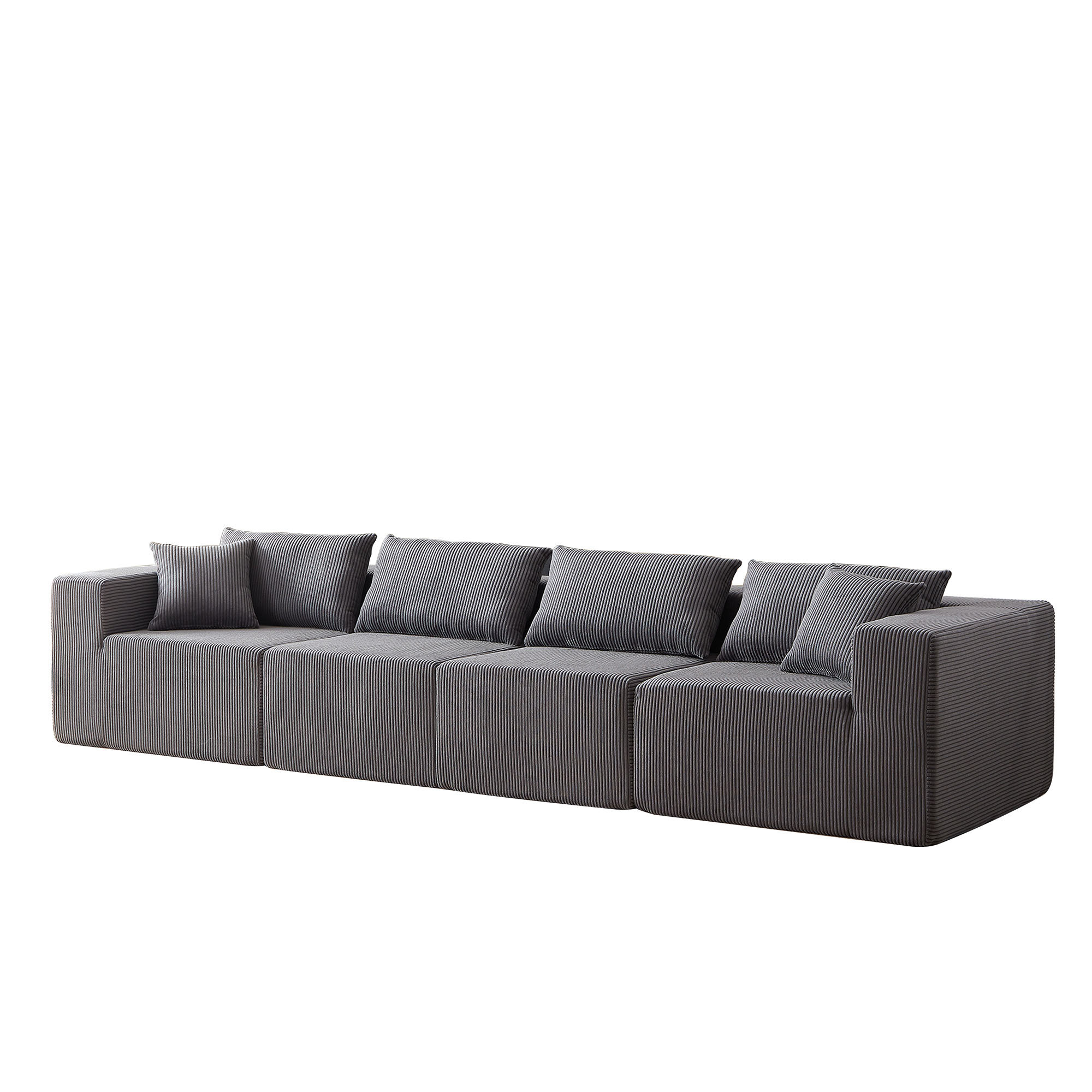 Latitude Run® Corduroy Modular Sofa | Wayfair