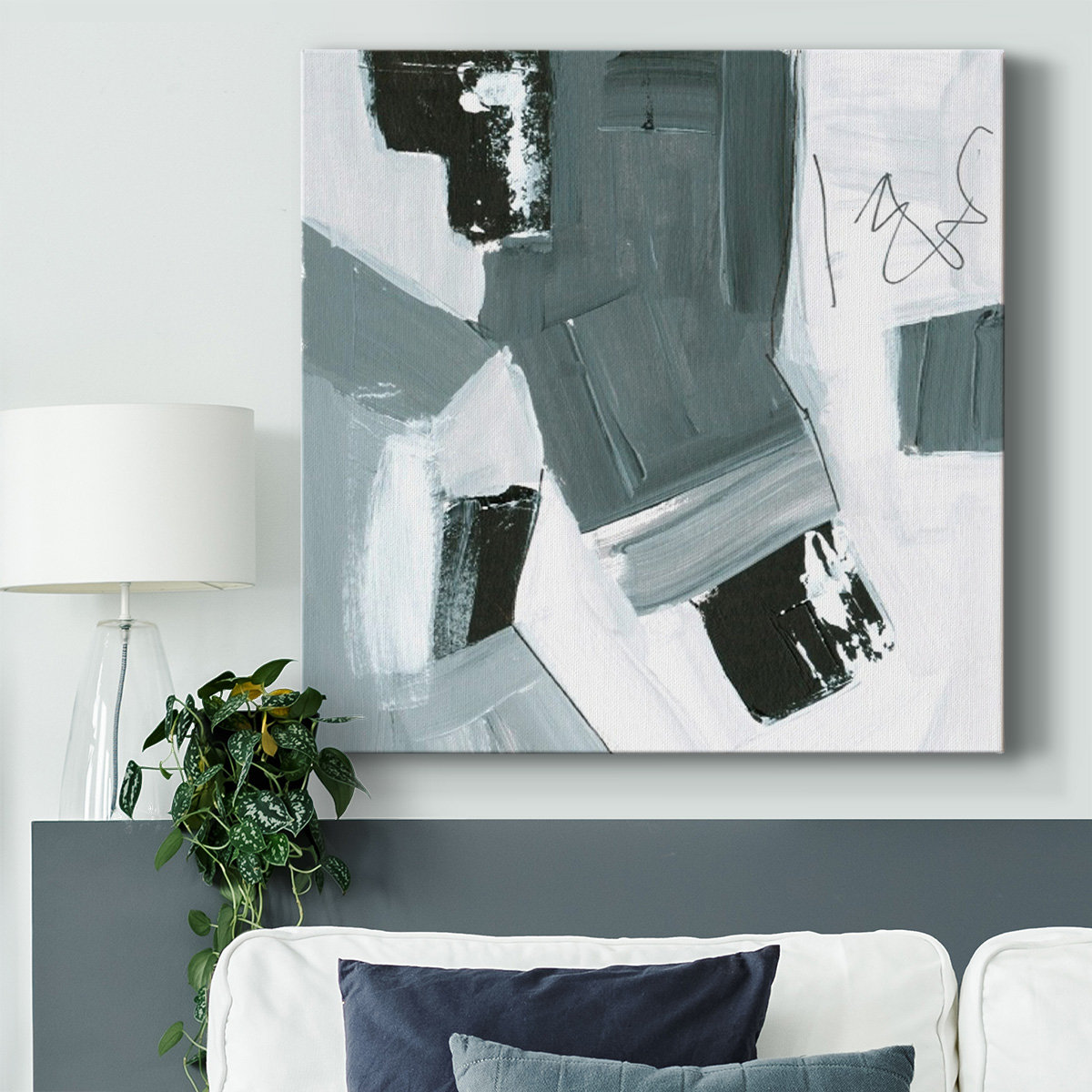 Wrought Studio™ Deep Vale IV-Gallery Wrapped Canvas | Wayfair