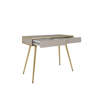 Fairmont Park Allandra Dressing Table 102cm in Beige – Warm-Toned ...