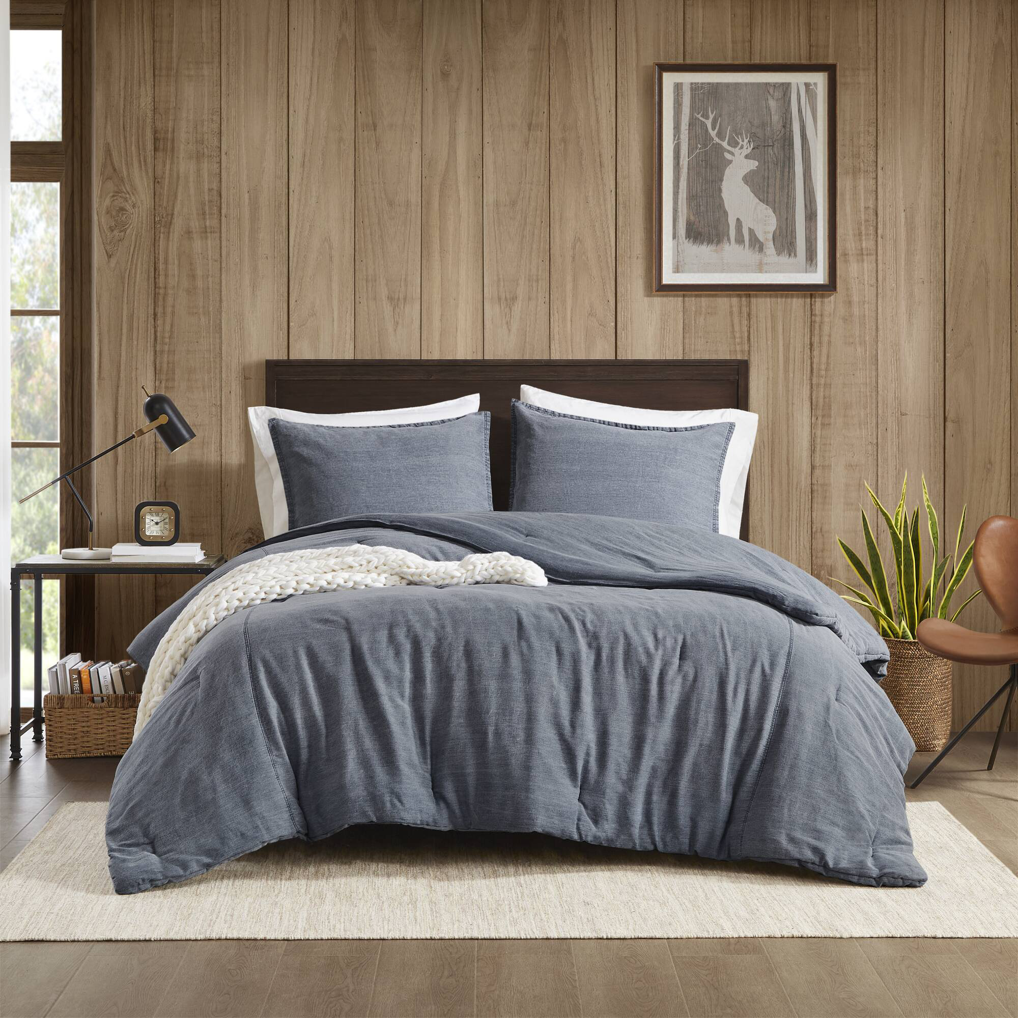 Woolrich Mckenzie Twill Washed Comforter Set | Wayfair