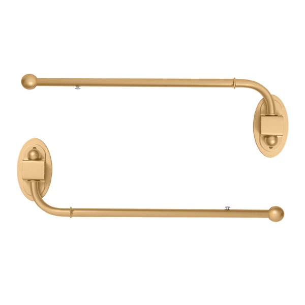 Red Barrel Studio® Cramon Overall Width Single Curtain Rod | Wayfair