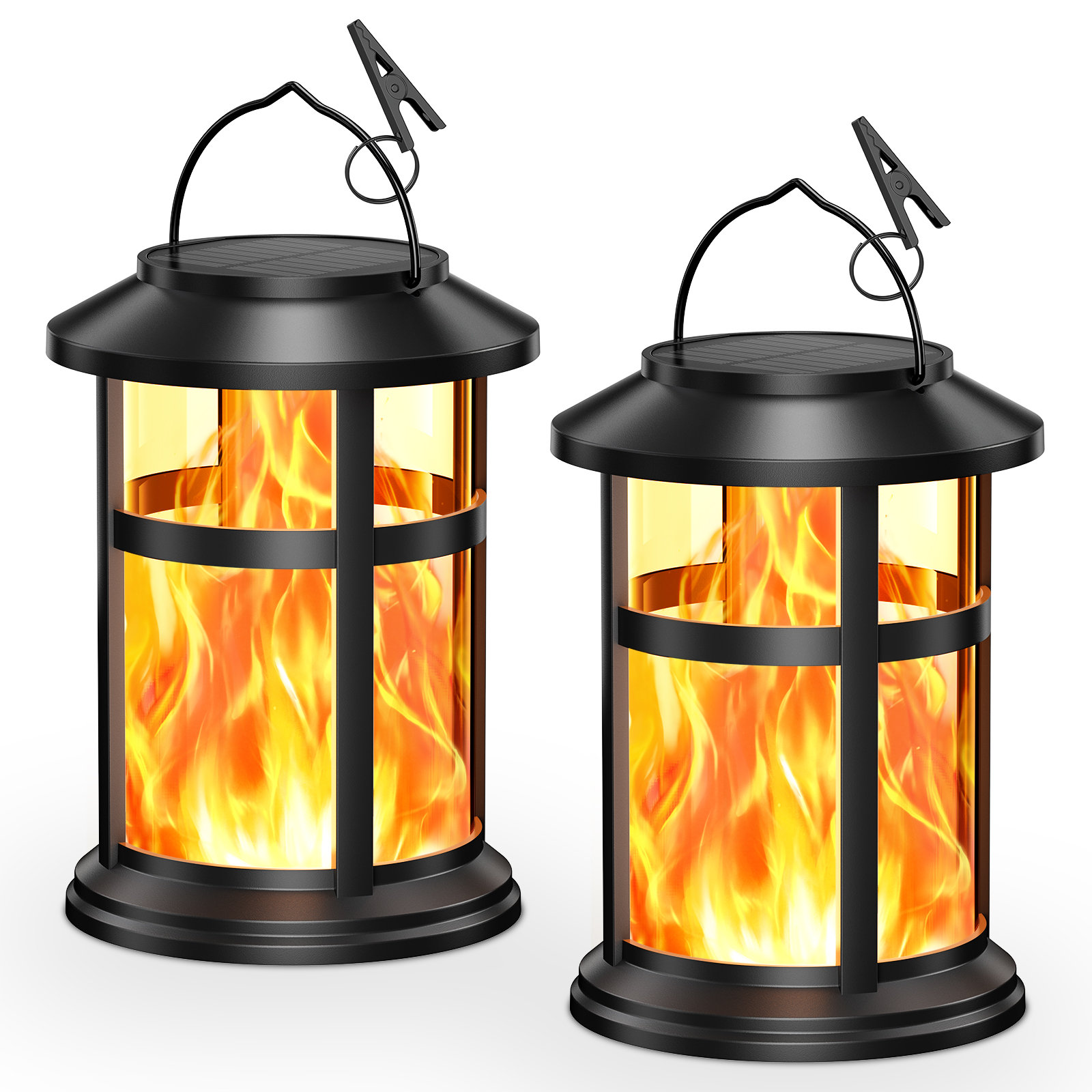 LETMY 7.1'' Solar Powered LED Outdoor Lantern & Reviews | Wayfair