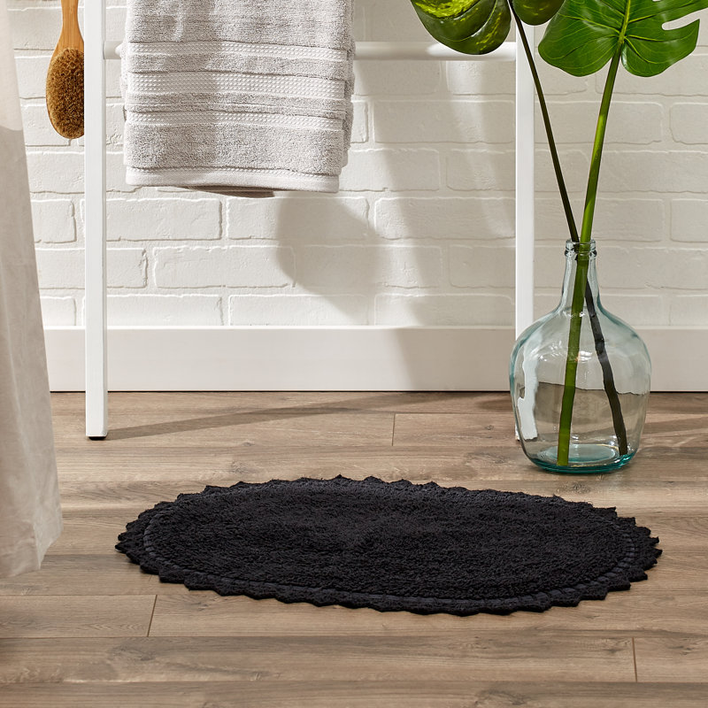 Dakota Fields Cotton Reversible Bath Mat & Reviews | Wayfair