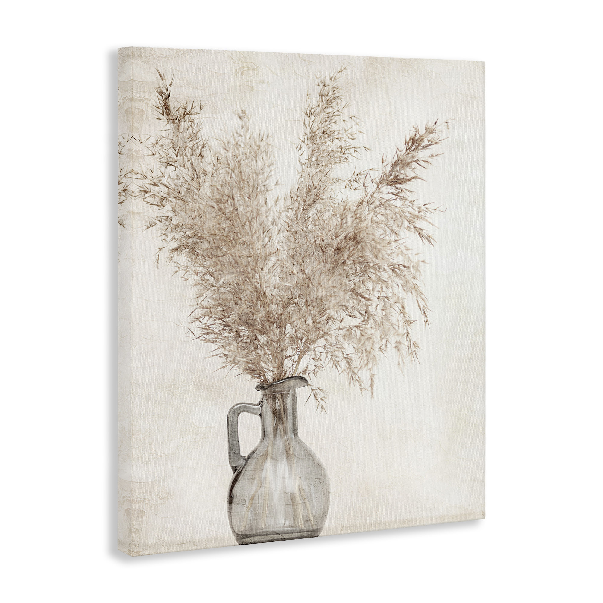 Winston Porter Wild Pampas Vase Canvas Wall Art by Kim Allen - Wayfair ...