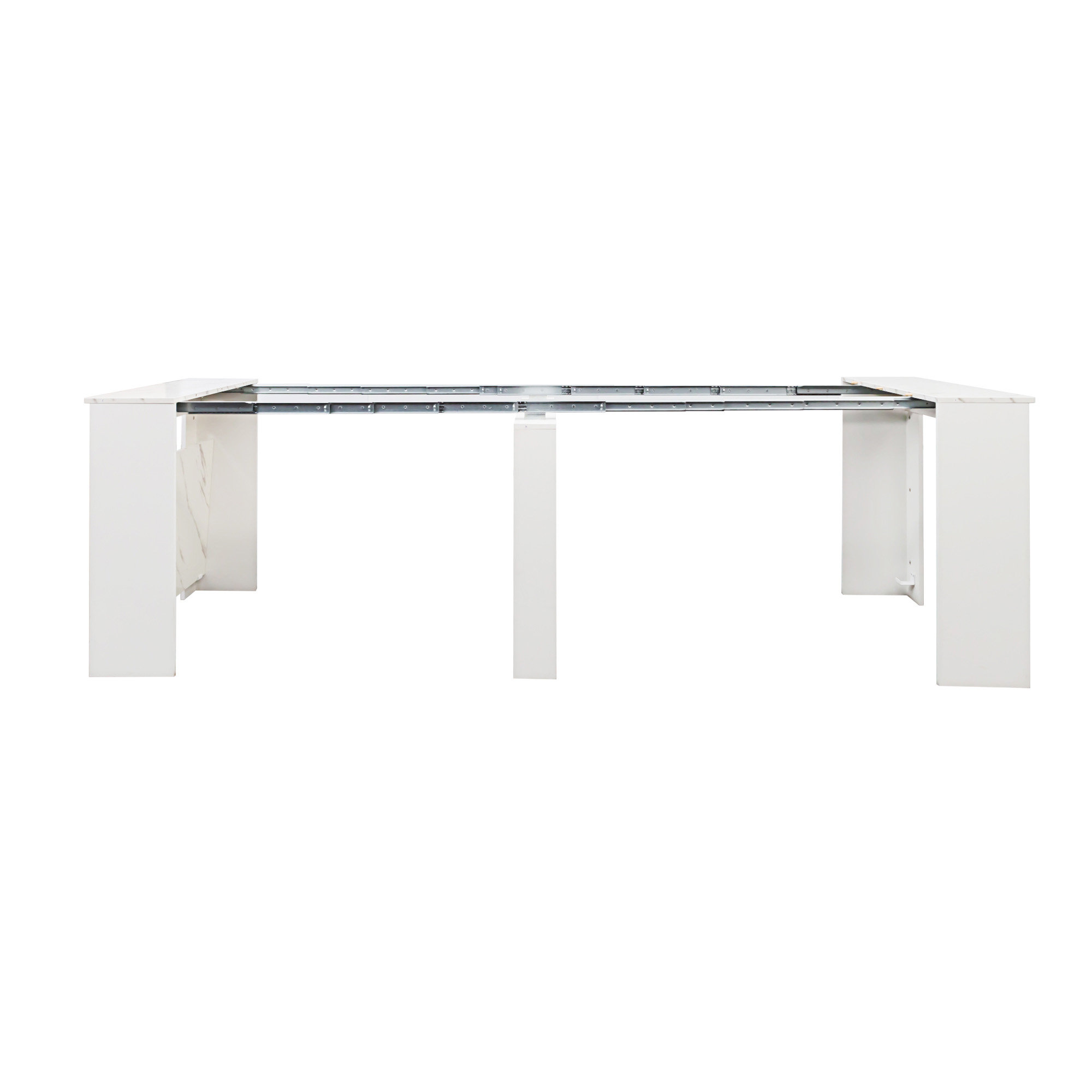 Latitude Run® Multifunctional Extendable Console Table (Only Tables, No ...