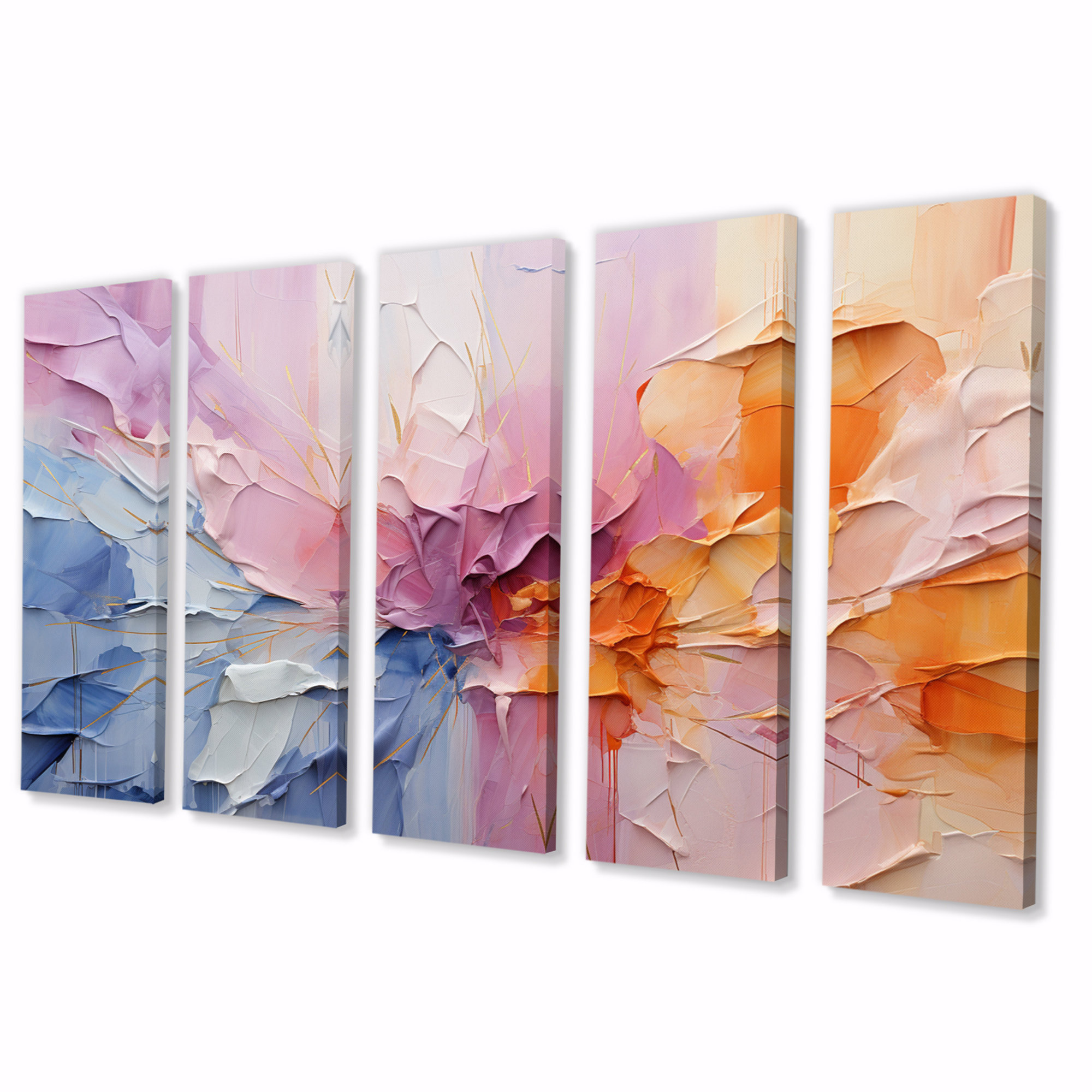 Wrought Studio Collage Impressions I - Abstract Collages Wall Art ...