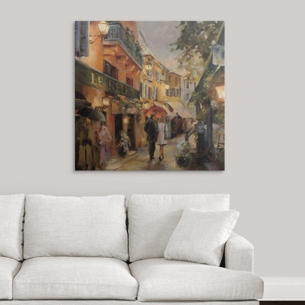 Fleur De Lis Living Yves Evening In Paris by Marilyn Hageman Print ...