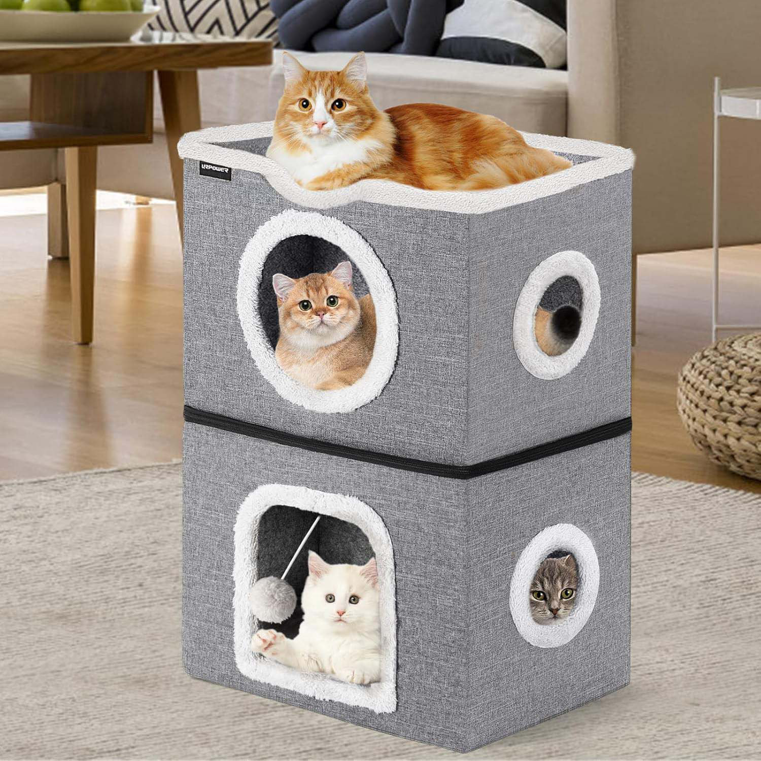 igloo cat bed large