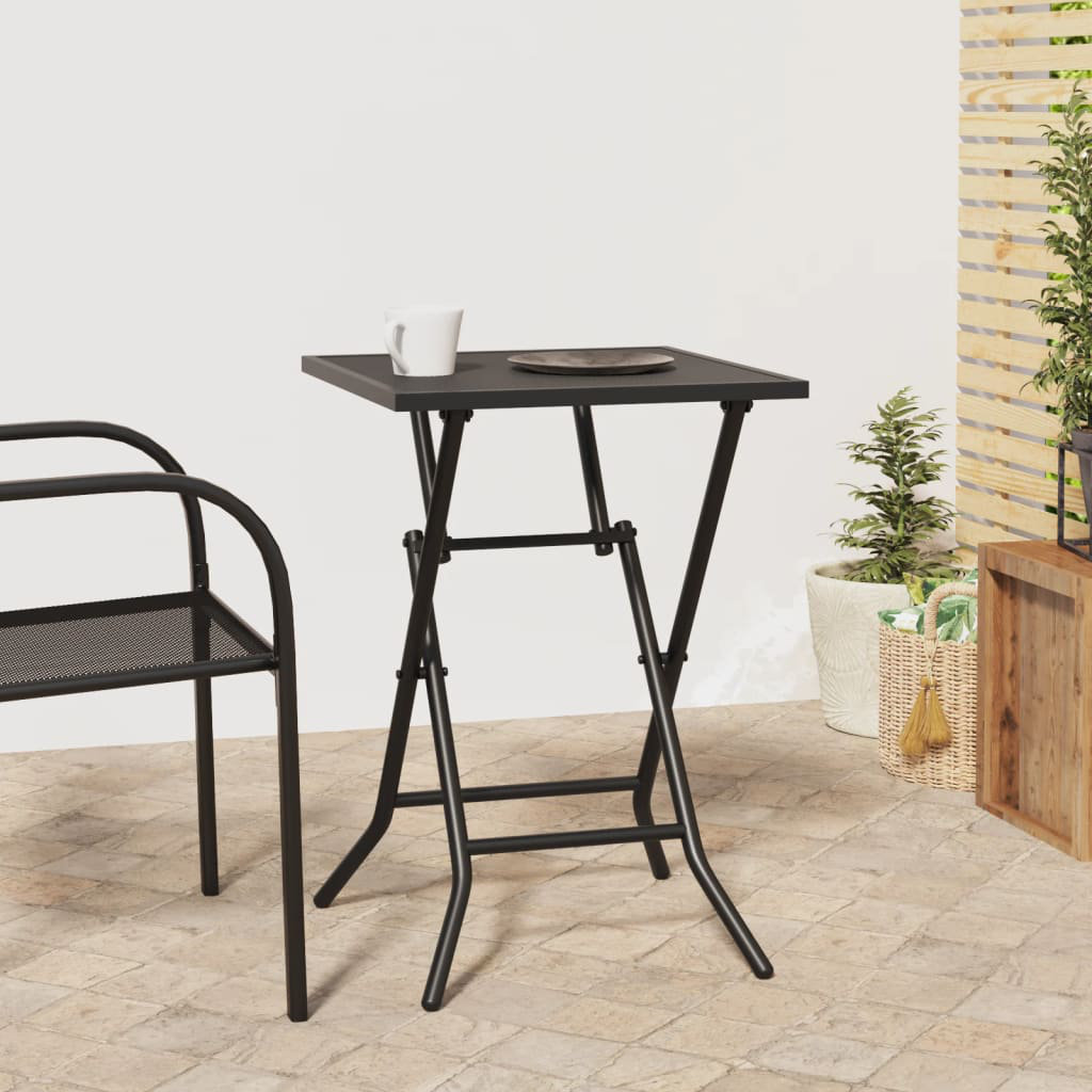 VidaXL Naim Square 50Cm L Oudoor BistroTable - Wayfair Canada