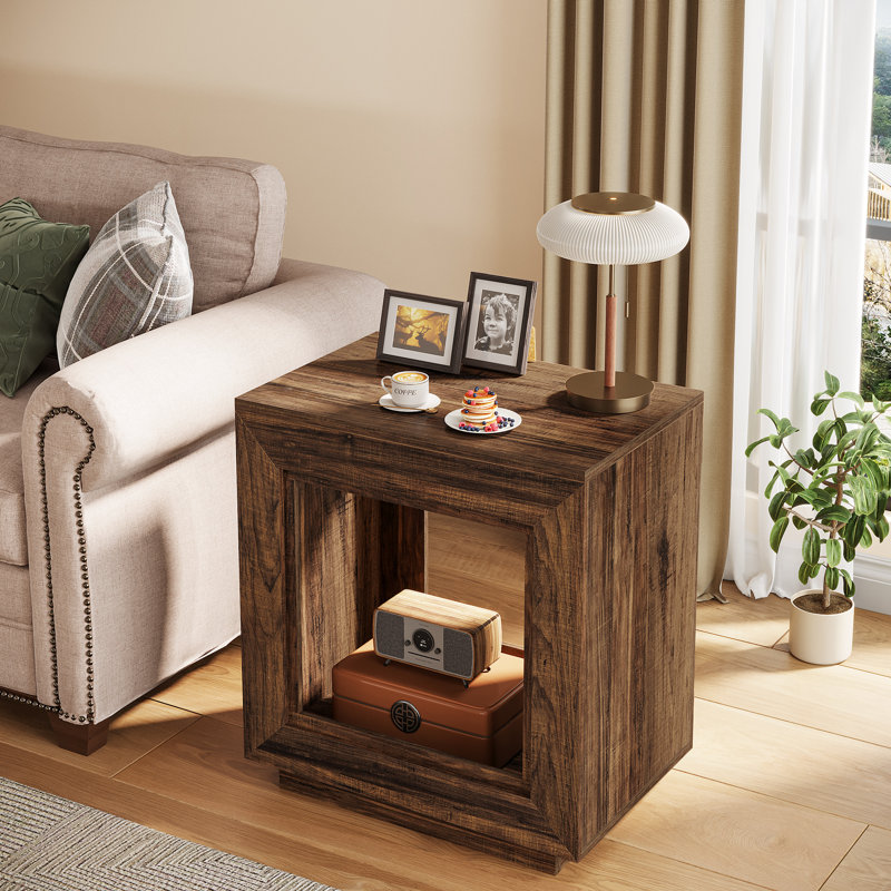 Millwood Pines Dural 24" Farmhouse End Table | Wayfair