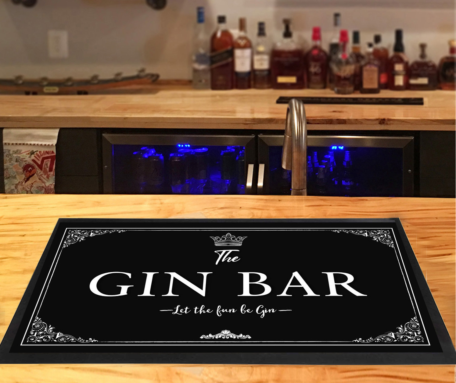 Happy Larry Desalvo The Gin Placemat | Wayfair.co.uk
