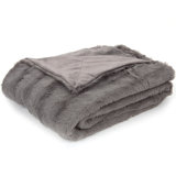 Gray & Silver Blankets & Throws You'll Love | Wayfair