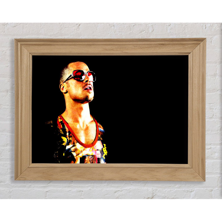 Bright Star Brad Pitt Tyler Durden Fight Club - Single Picture Frame ...