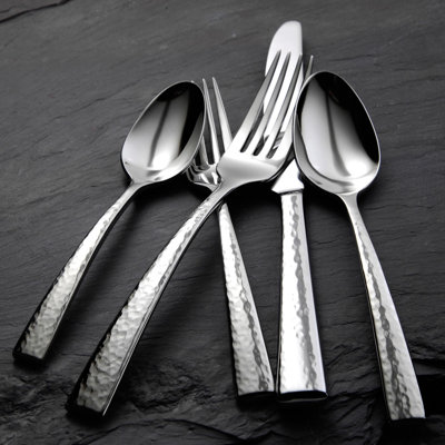 oneida cabria hammered flatware