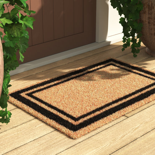 Rectangle Outdoor Door Mats You'll Love | Wayfair