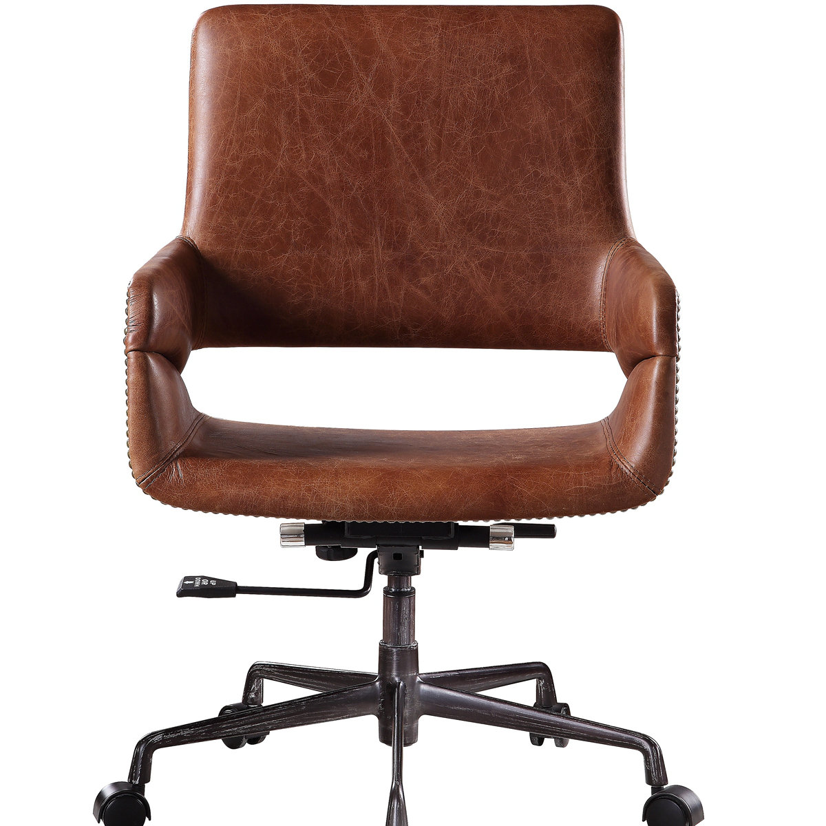 Lipoton Genuine Leather Office Chair | Wayfair