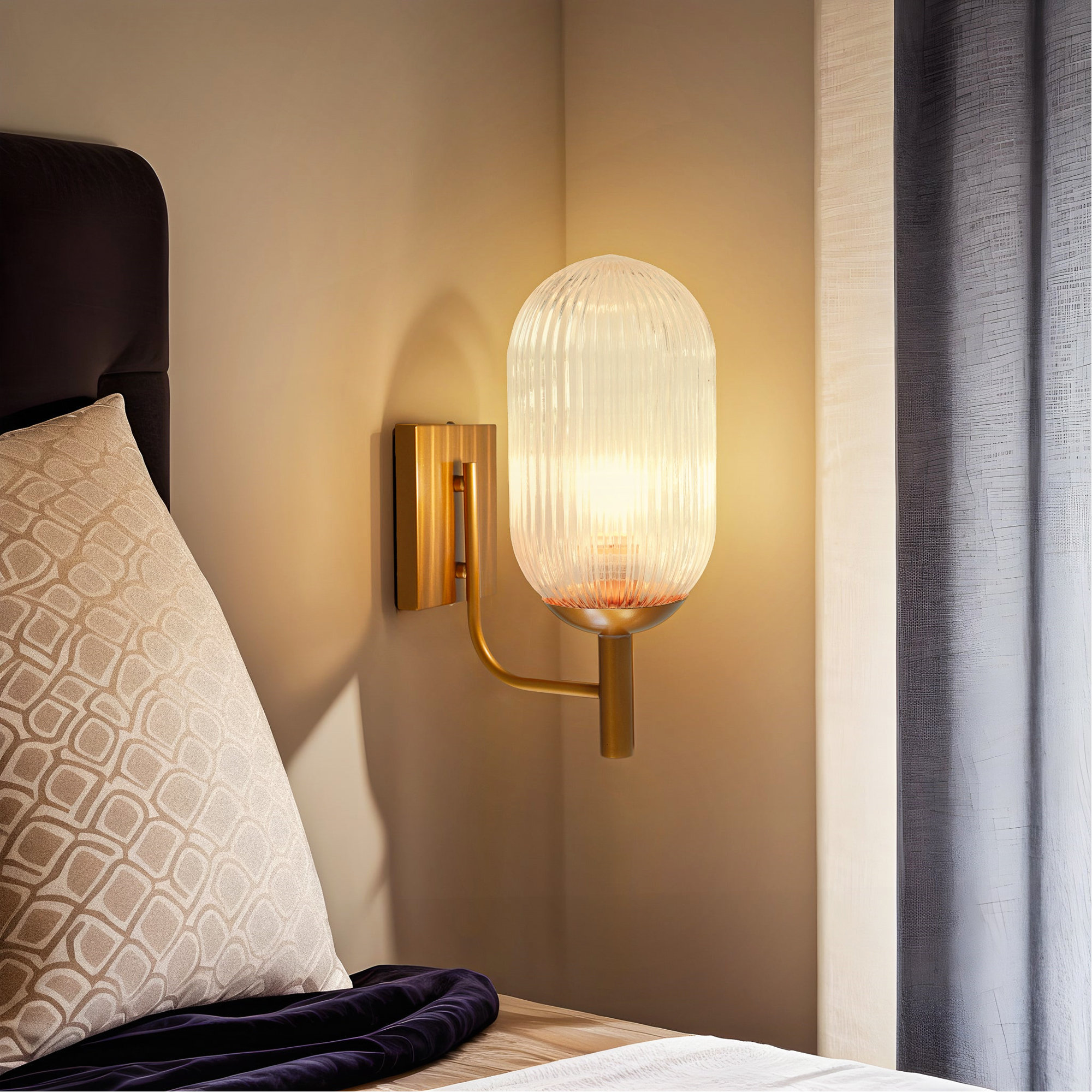 Mercer41 Dewdrop Wall Lamp - Clear | Wayfair