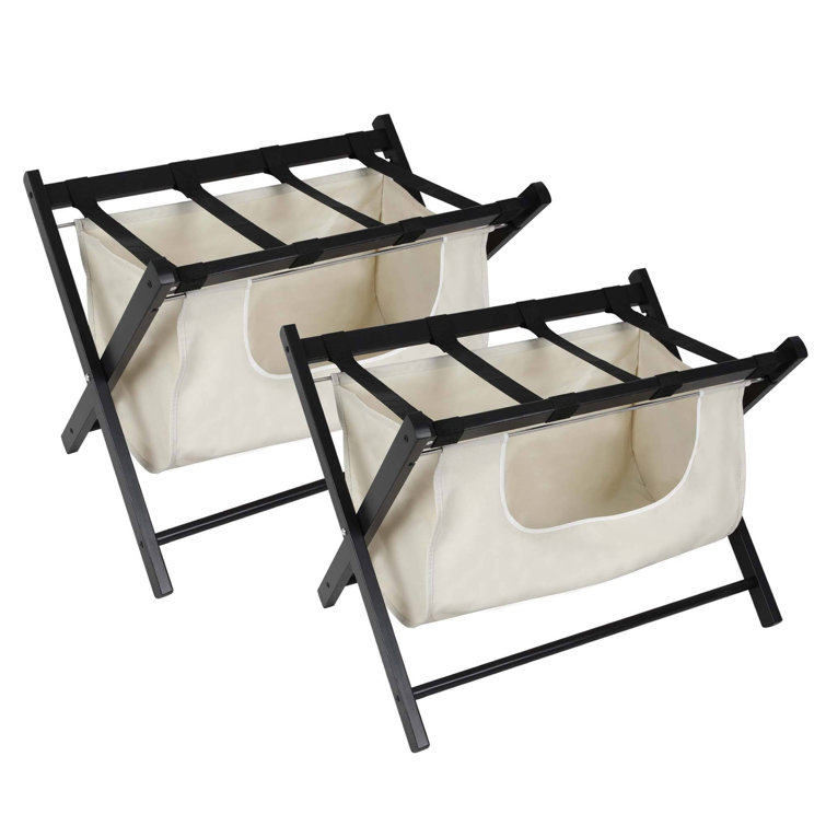 Ecomex Folding Wood Luggage Rack & Reviews | Wayfair