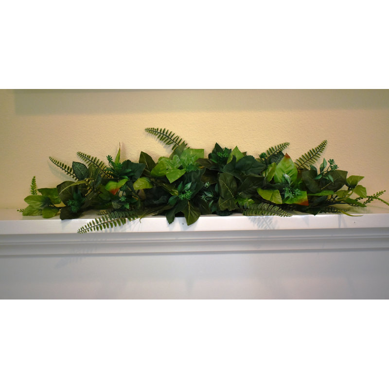 Primrue 32" Ivy Fern Greenery Swag & Reviews | Wayfair