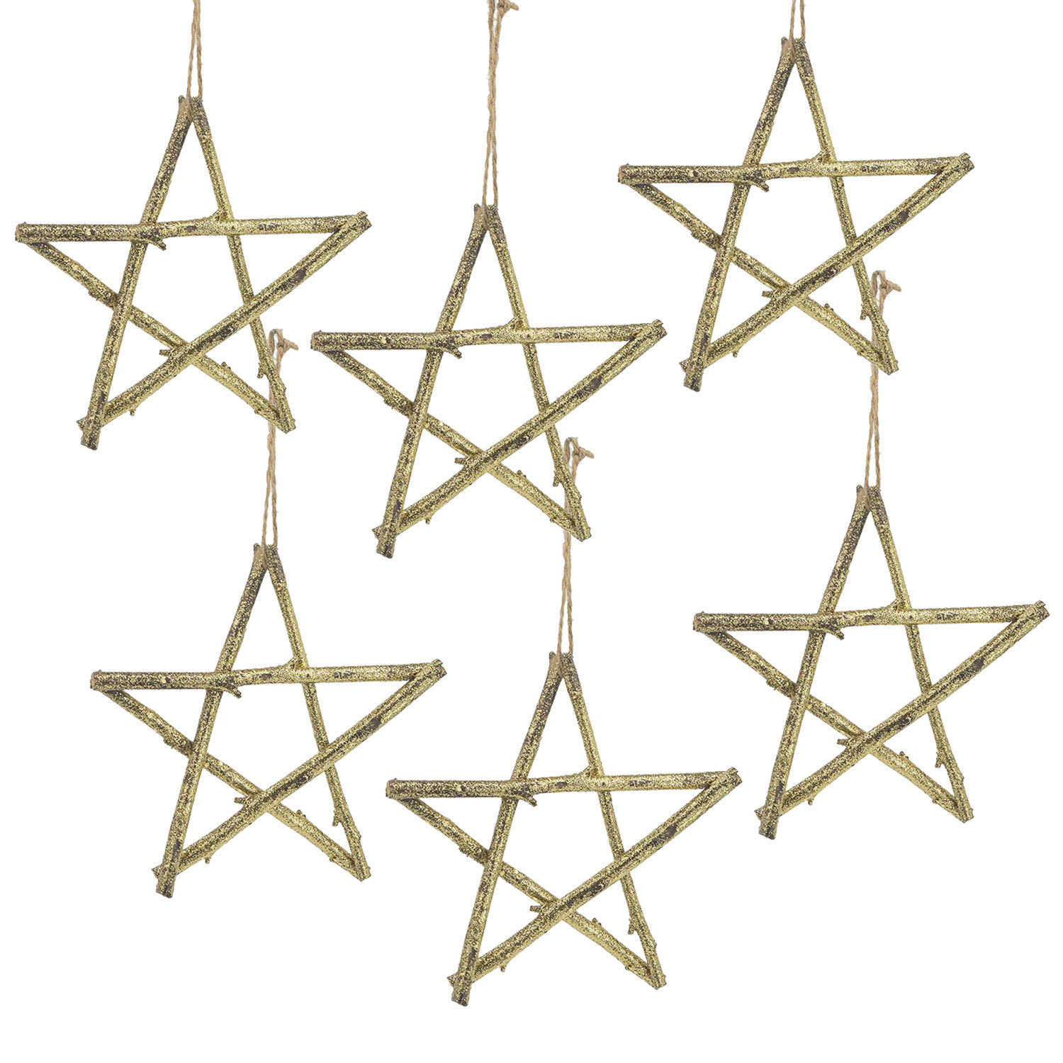 A&B Home Rattan Star - 10" - Set of 6 - Wayfair Canada