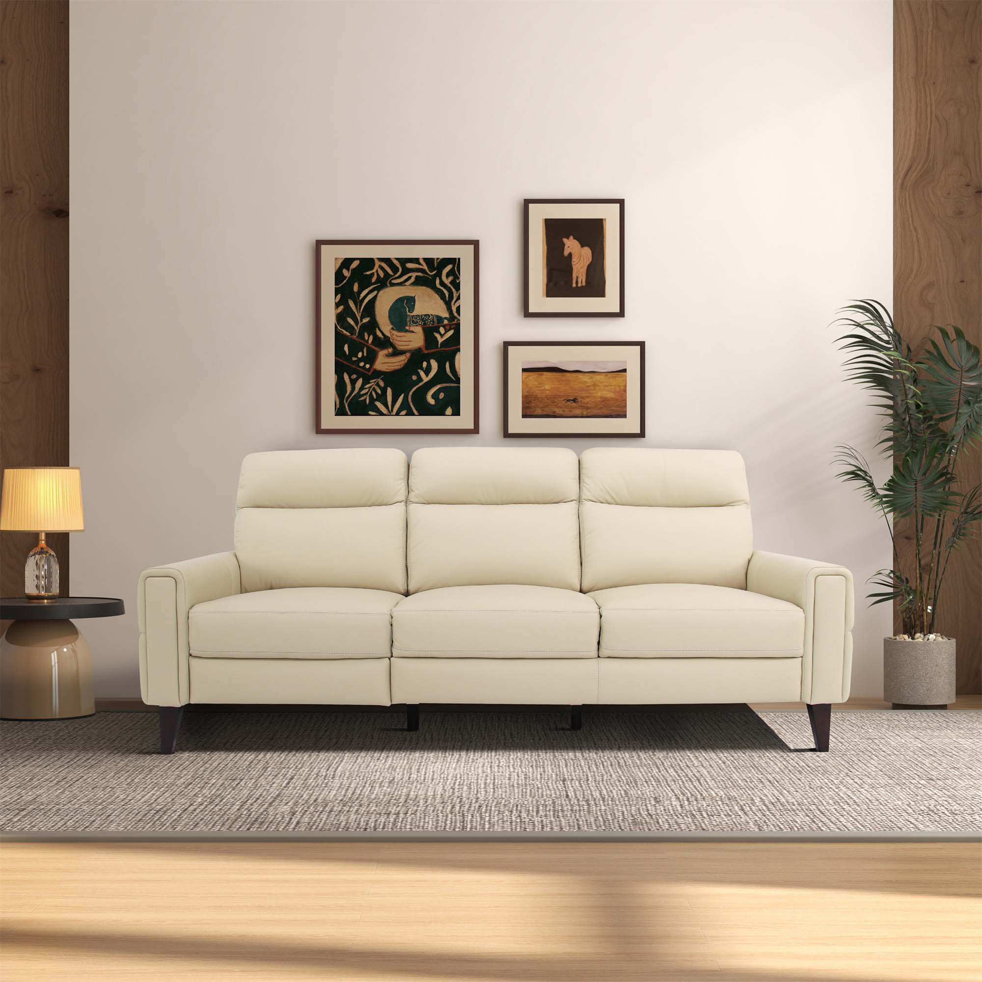 Corrigan Studio Luxurious Incliner Sofa with Supreme Comfort and ...