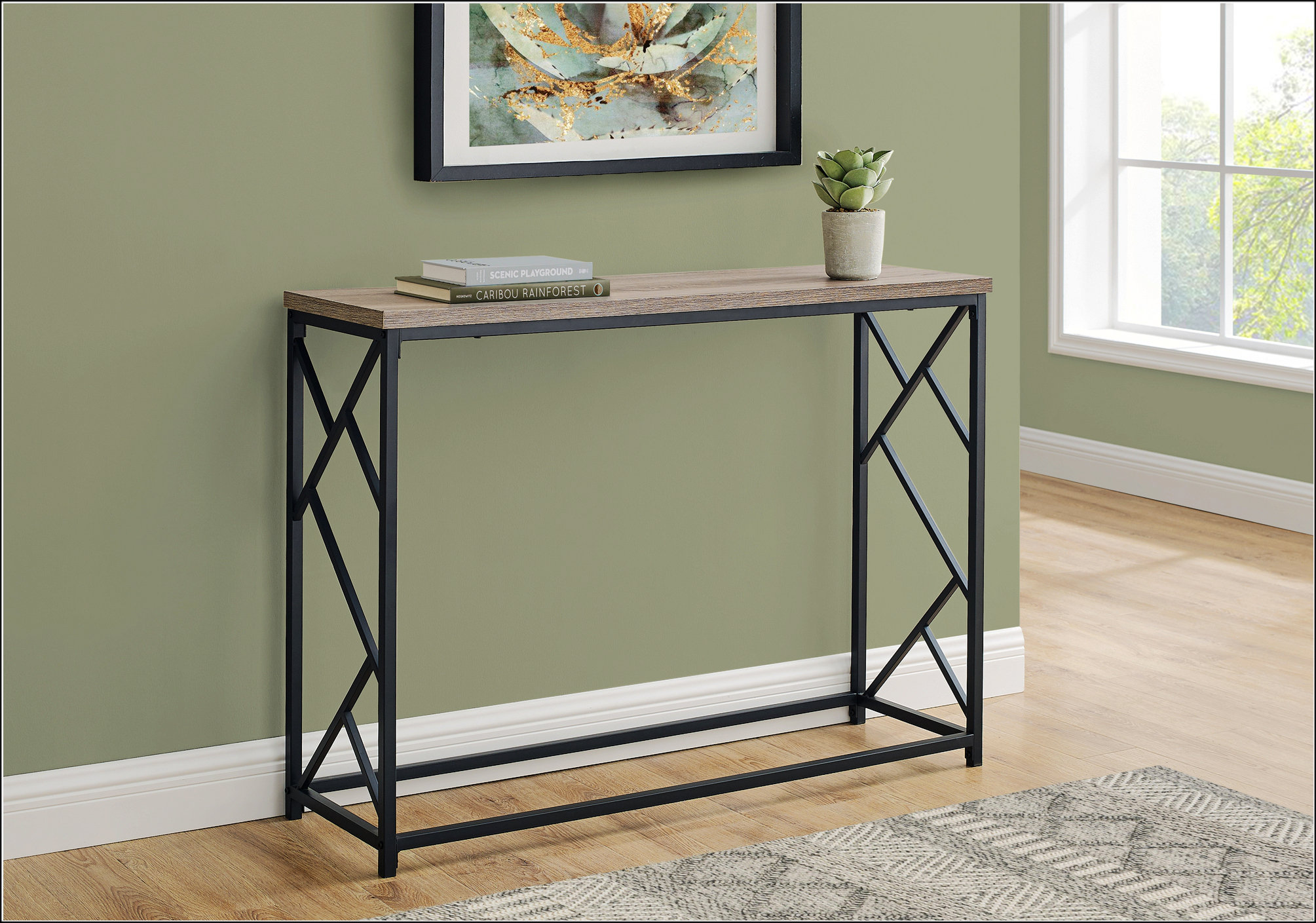 17 Stories Charming Accent Table With Modern Wood Look For Stylish ...