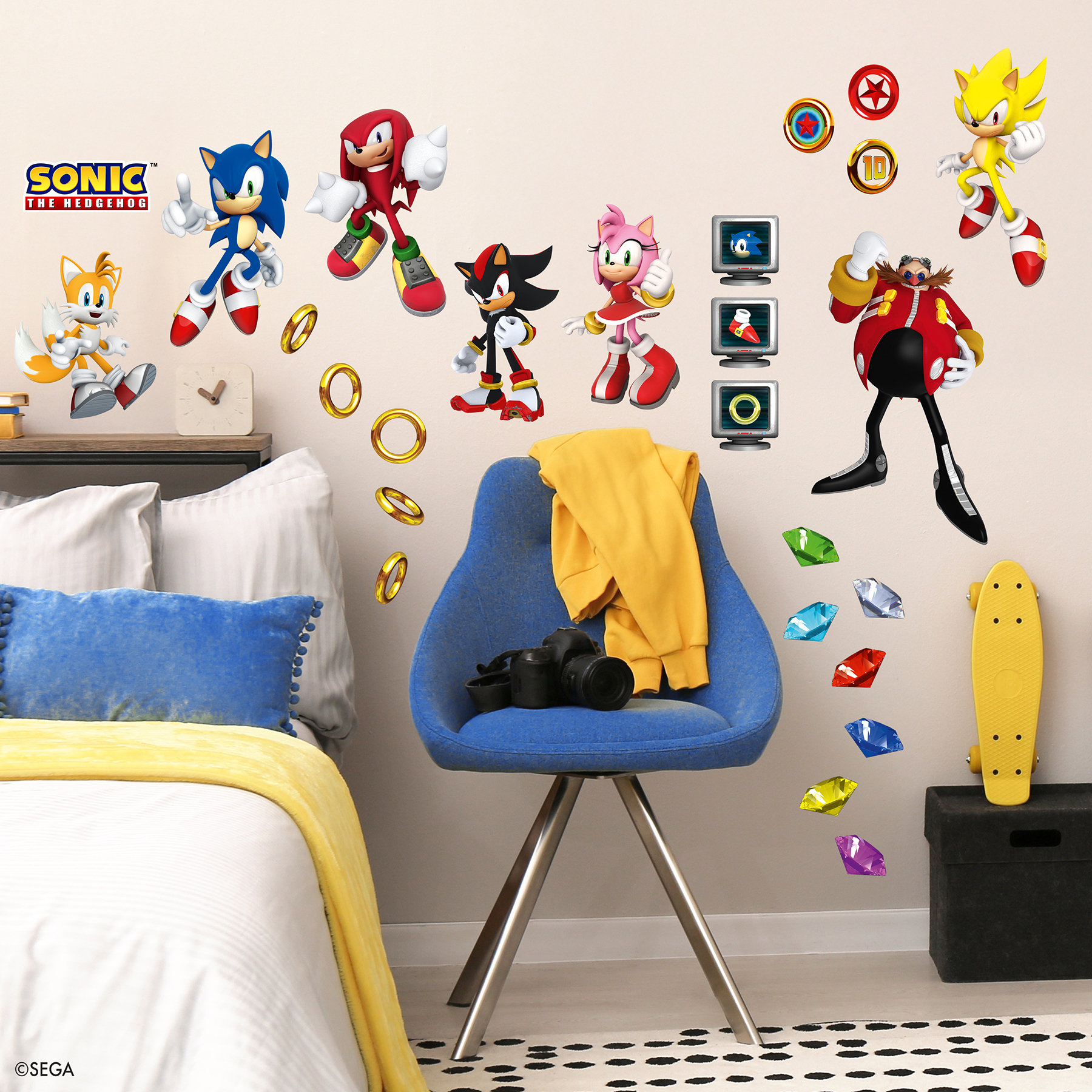 Room Mates Sonic The Hedgehog Wall Decals - Wayfair Canada