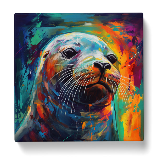 House of Hampton Seal Expressionism No.1 | Wayfair.co.uk