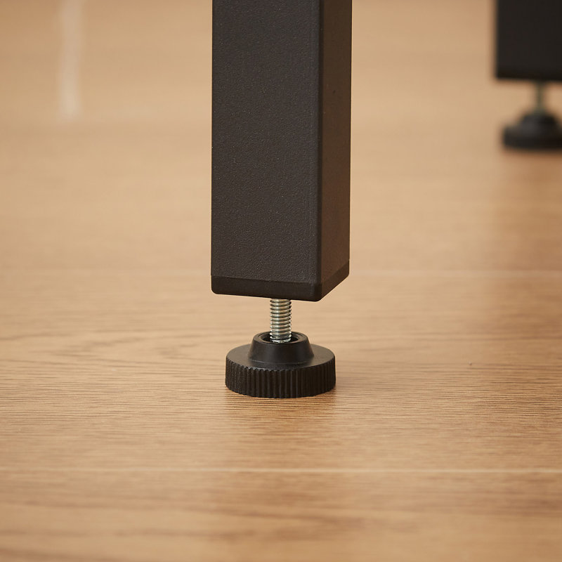 17 Stories Long Bar Table Set With 3 PU Upholstered Bar Stools | Wayfair