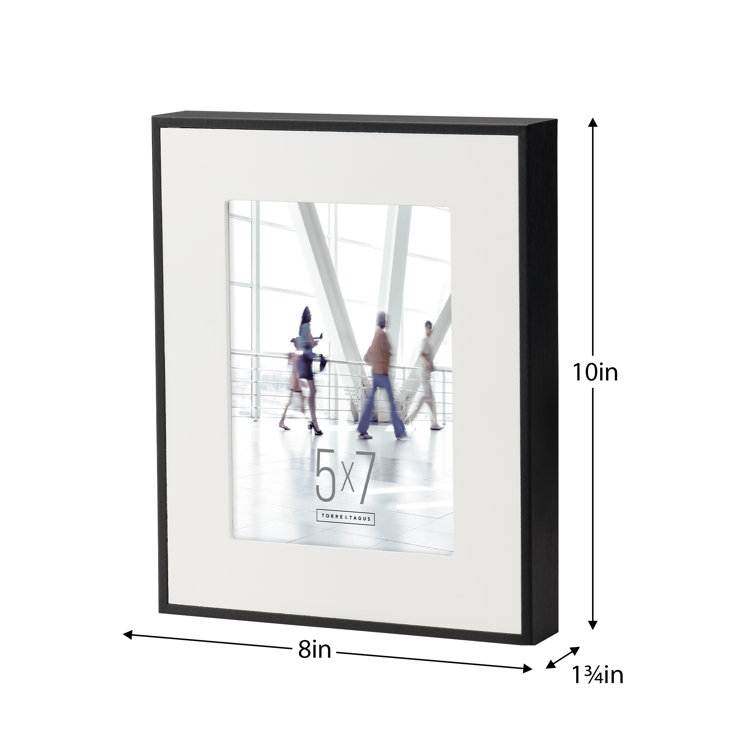 Torre & Tagus Designs LTD. Boulevard Black Veneer Matte Photo Frame ...