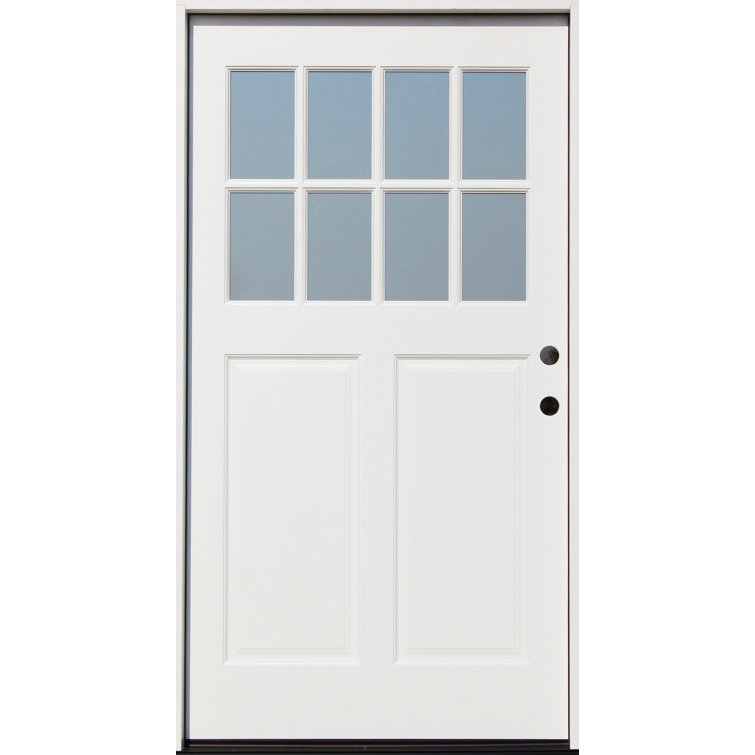 CreativeEntryways 37.75'' x 81.5'' Wood Front Entry Doors | Wayfair