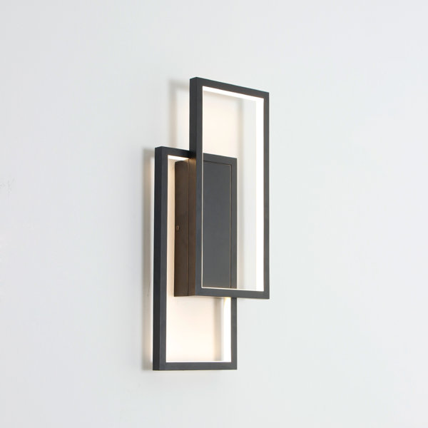 Wrought Studio™ Antwaan Modern Dimmable Wall Light Flush Mounted ...