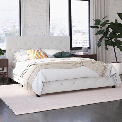 AllModern Dart Vegan Leather Platform Bed & Reviews - Wayfair Canada