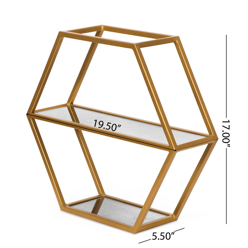 Mercer41 Hexagonal Shelf | Wayfair