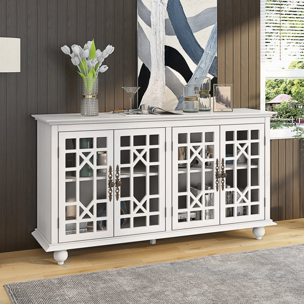 Alcott Hill® Attley 60" Sideboards and Buffets,Kitchen Buffet with ...