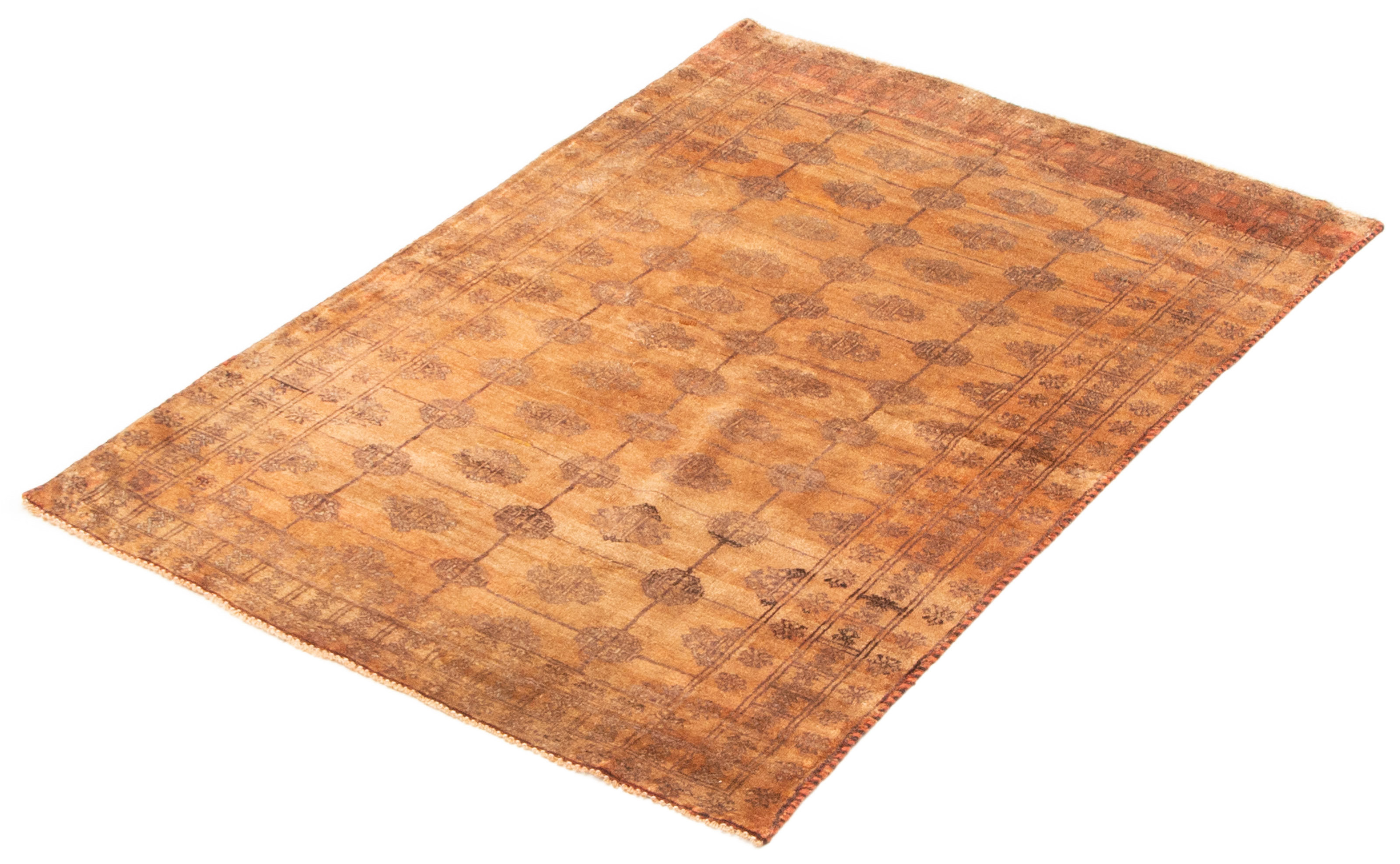 Bloomsbury Market Hand Knotted Baluch Copper Wool Rug 3'5" x 4'11 ...