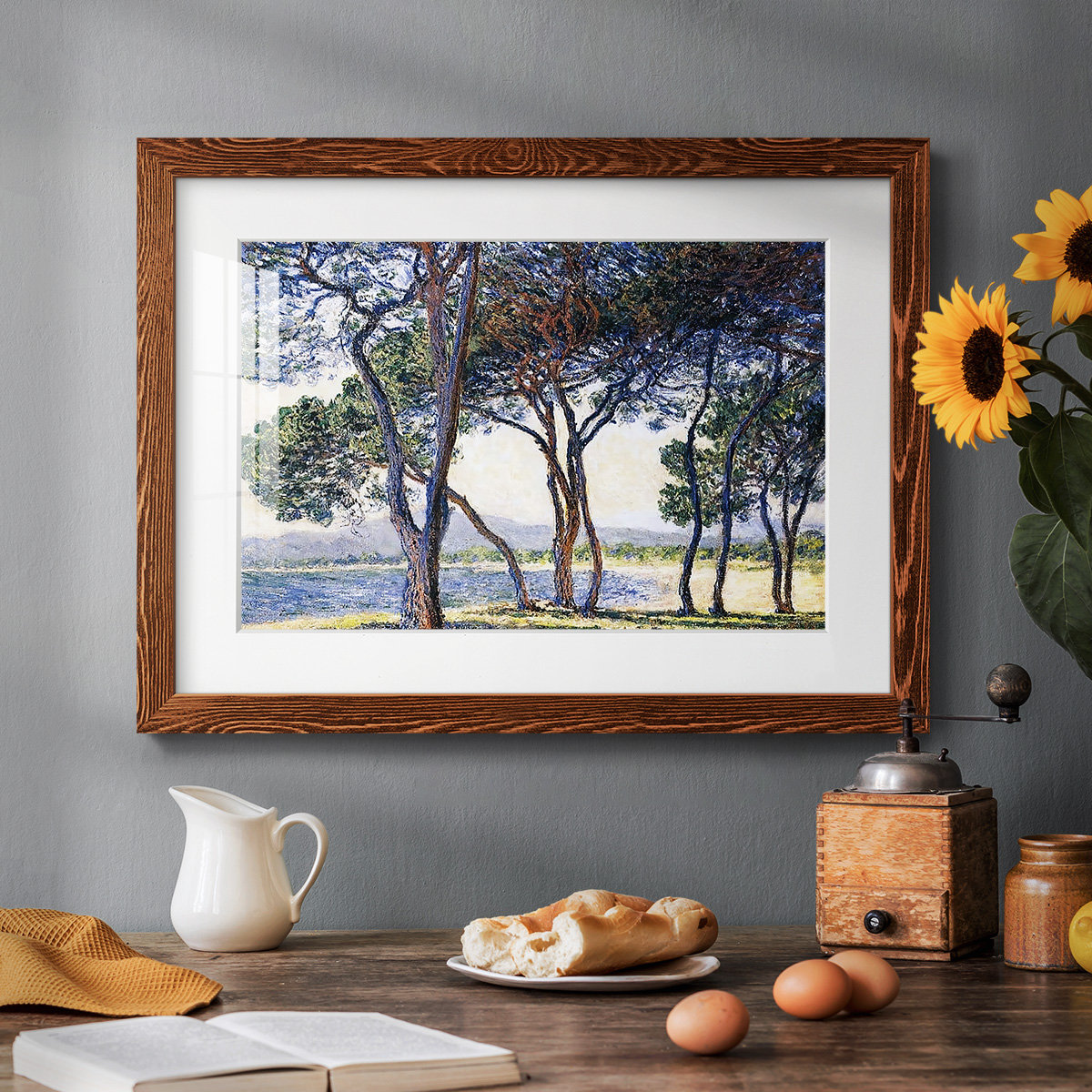 Winston Porter Trees By The Seashore At Antibes, 1888 | Wayfair