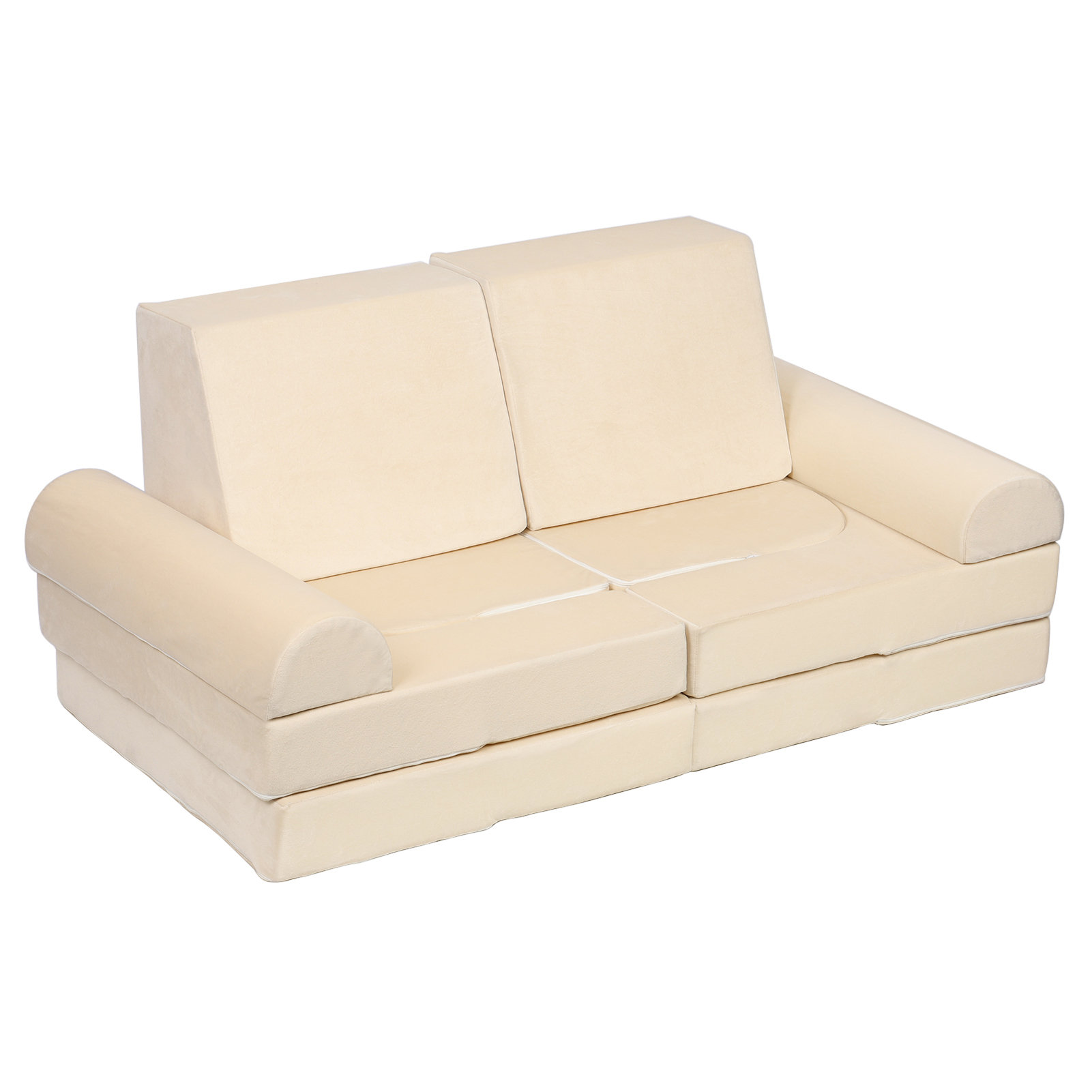 Isabelle & Max™ Modular Kids Play Couch,Toddler Play Sofa,Sponge ...