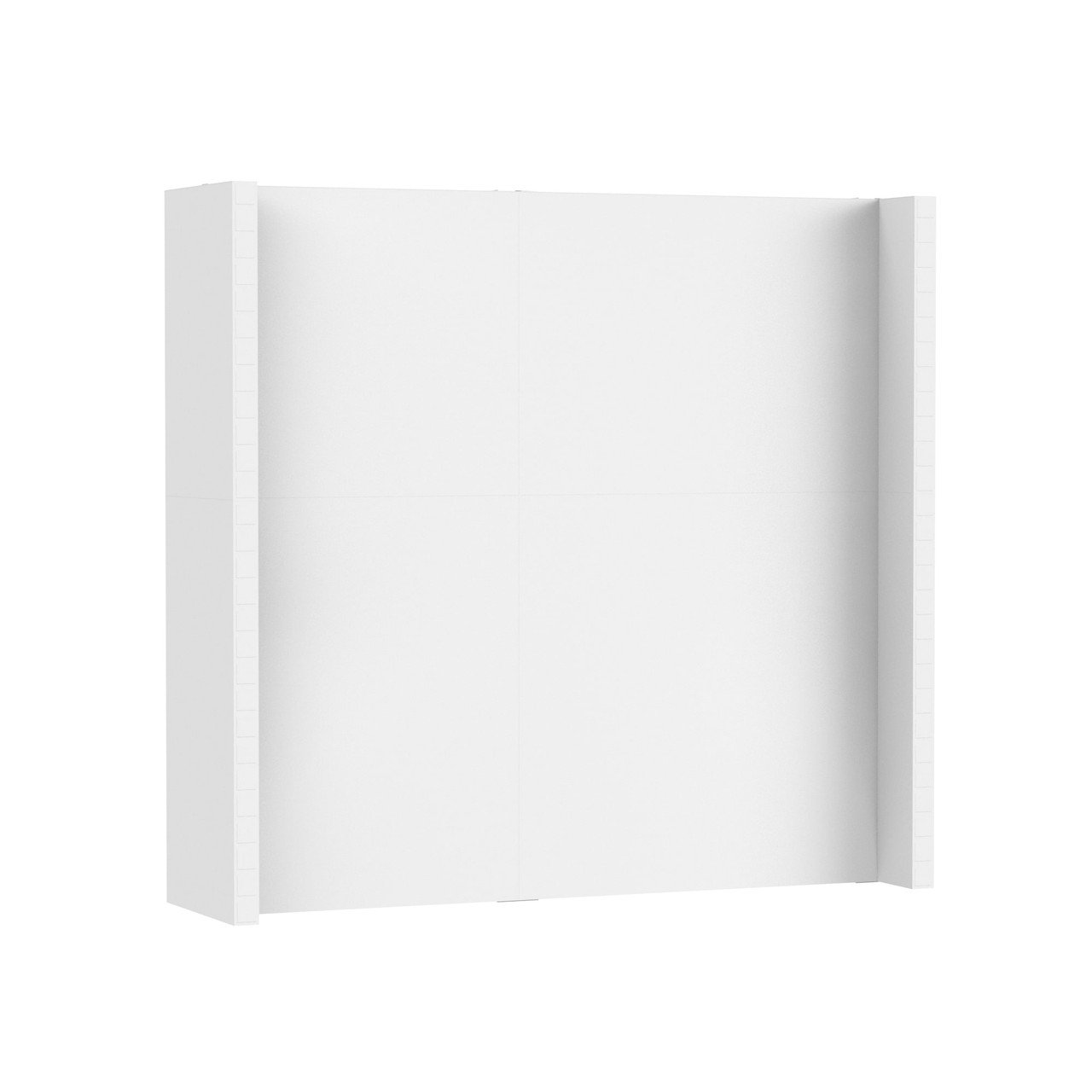Versare 7' Tall Everpanel Modular Wall Kit - White Trim | Wayfair